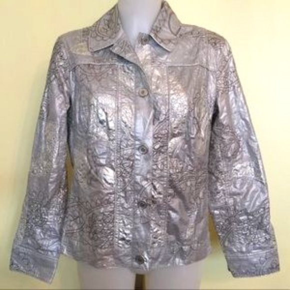 Chico's | Jackets & Coats | Womens Chicos Jacket Size Medium | Poshmark